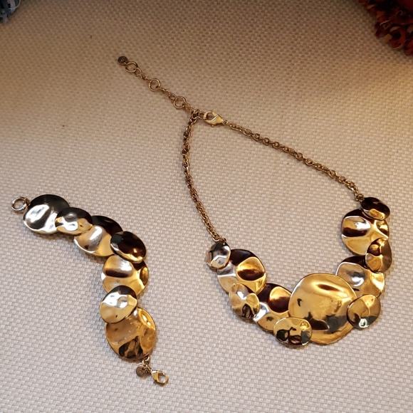 LOFT | Jewelry | Md Loft Necklace And Bracelet Set | Poshmark